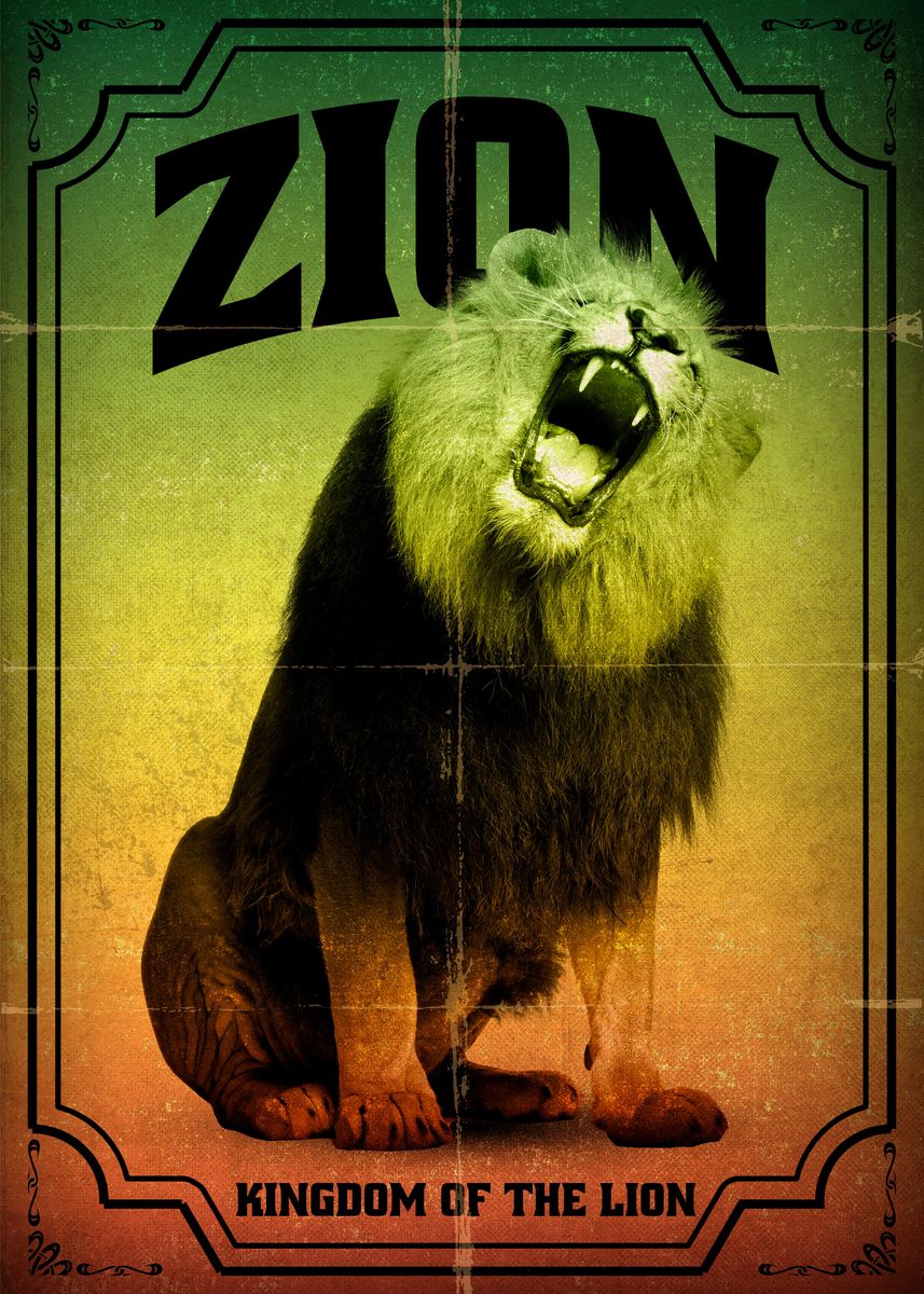 'Lion Roaring ' Poster, picture, metal print, paint by Cool Worker ...