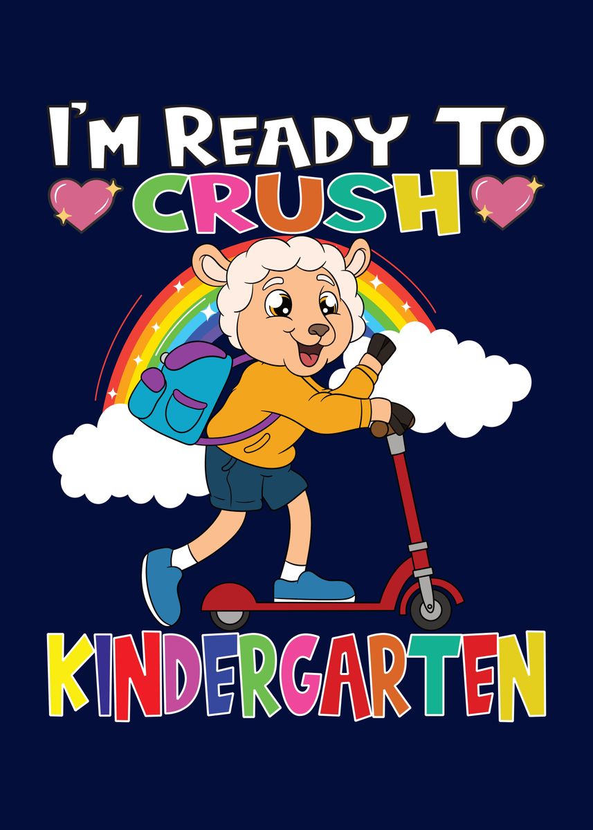 'Kindergarten Im Coming' Poster, picture, metal print, paint by MzumO ...