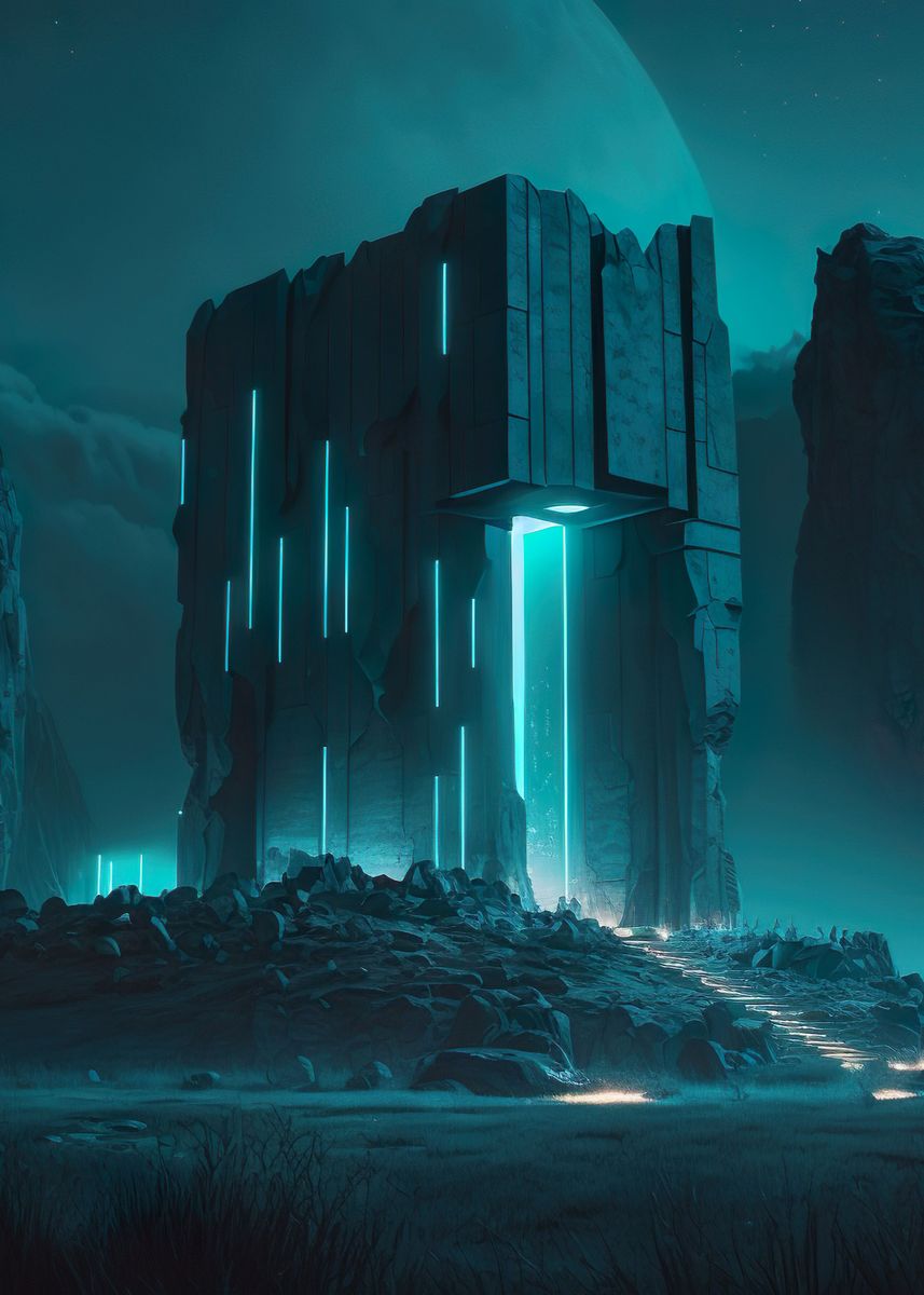 'Architectural Revolution' Poster, picture, metal print, paint by ...