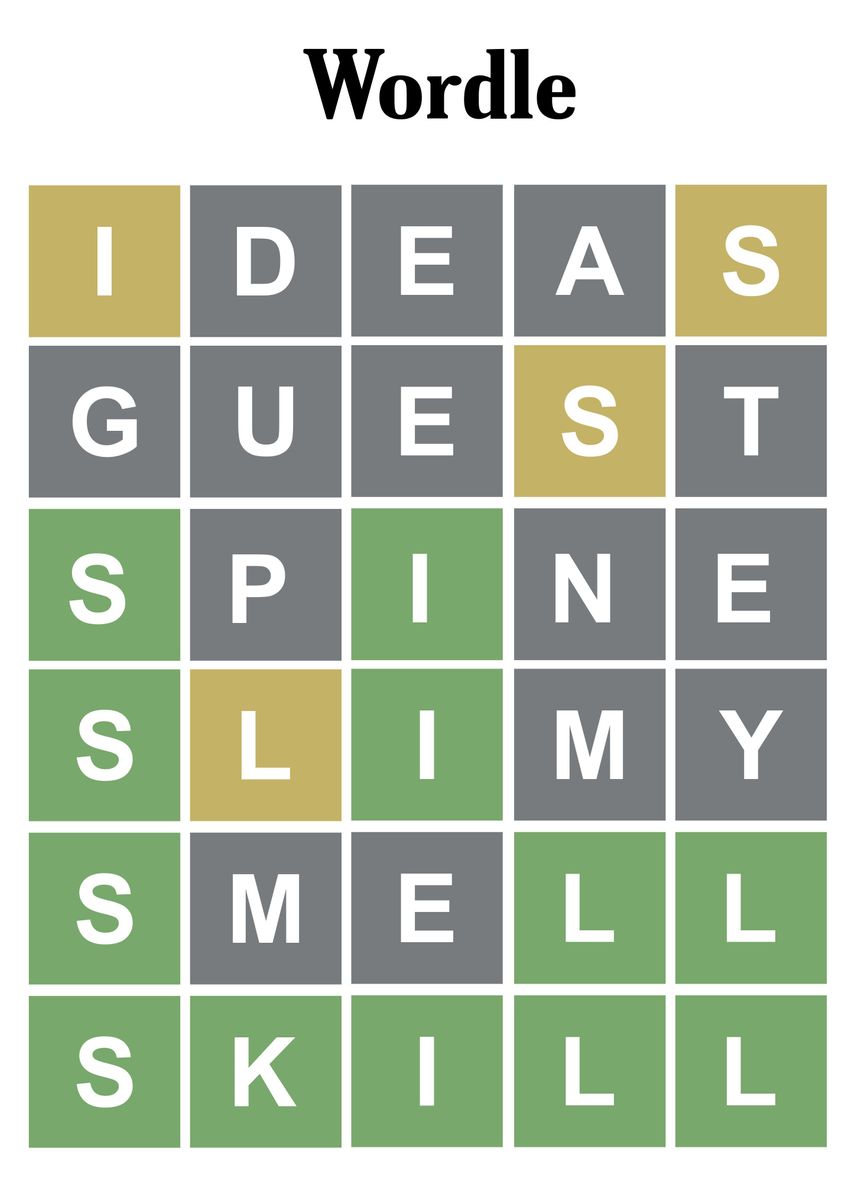 'wordle' Poster, picture, metal print, paint by SYF FYS | Displate