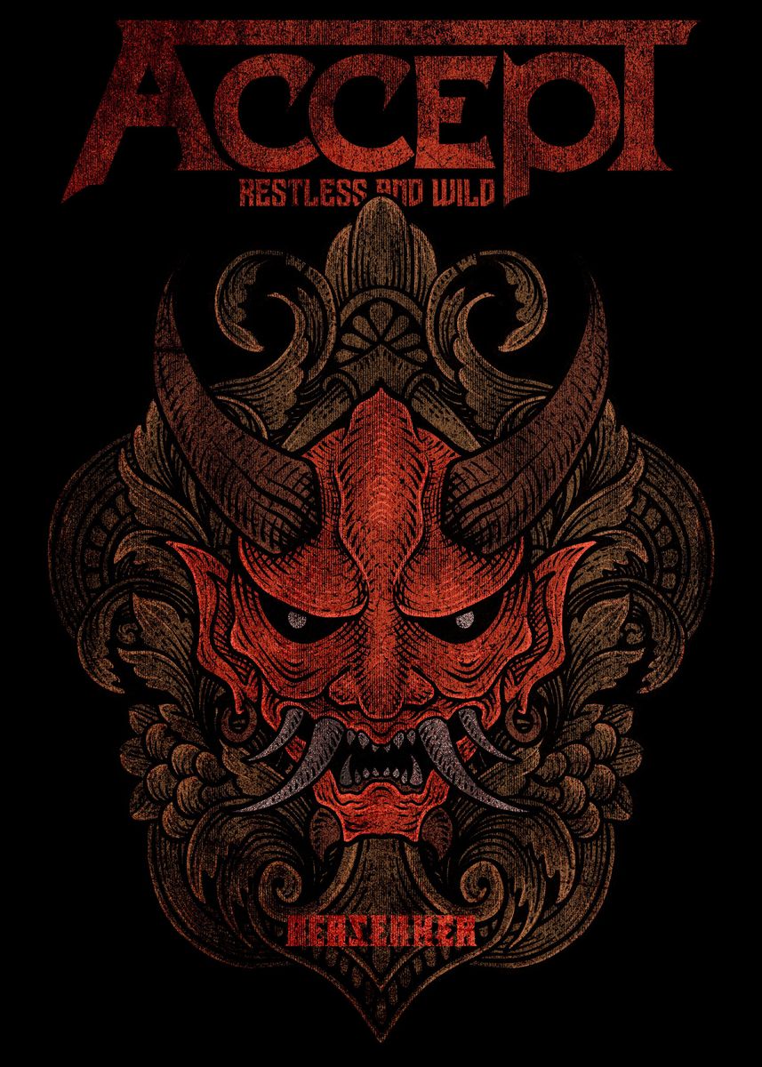 'Energetic Accept' Poster, picture, metal print, paint by Khatarina ...