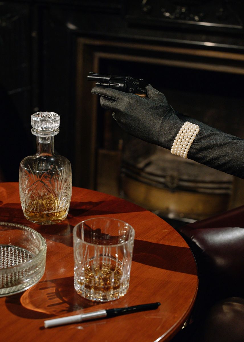 'Lively Bar Scene' Poster, picture, metal print, paint by Color My Wall ...