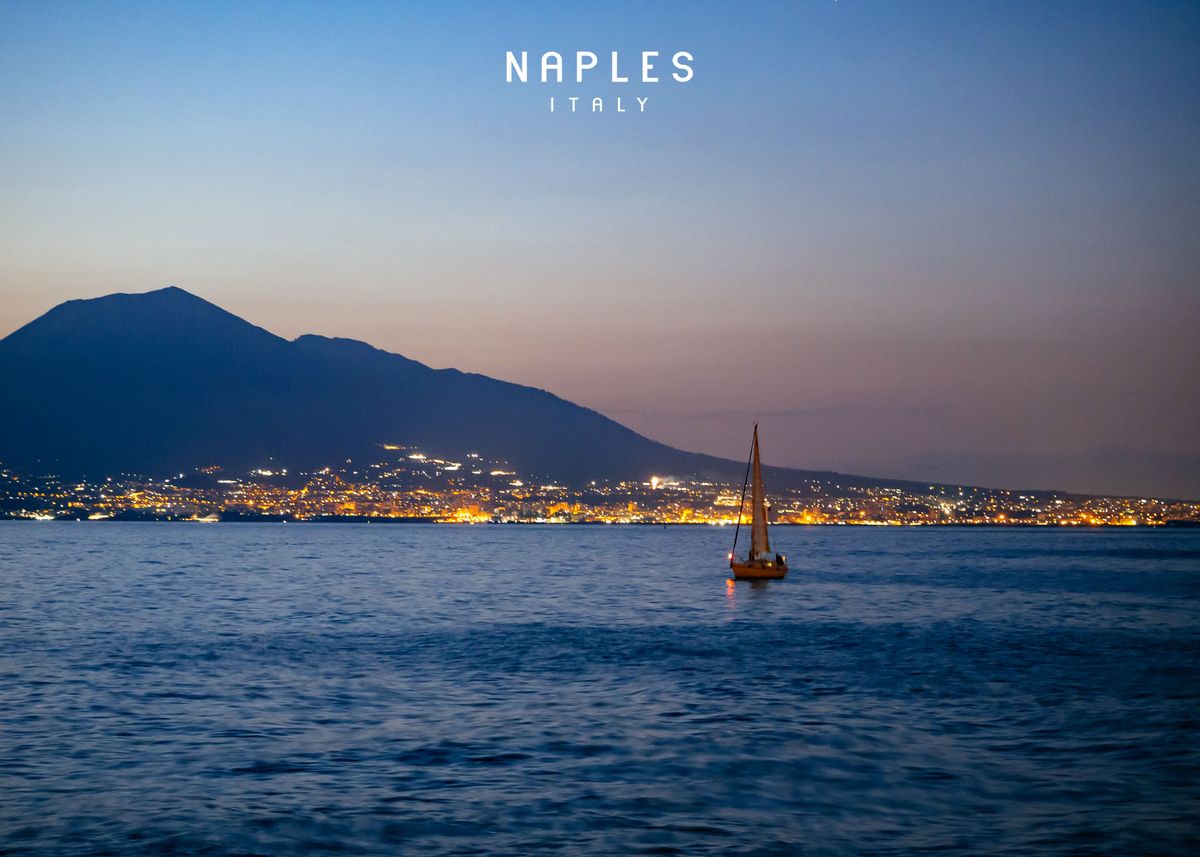 'Naples ' Poster by Famous City | Displate