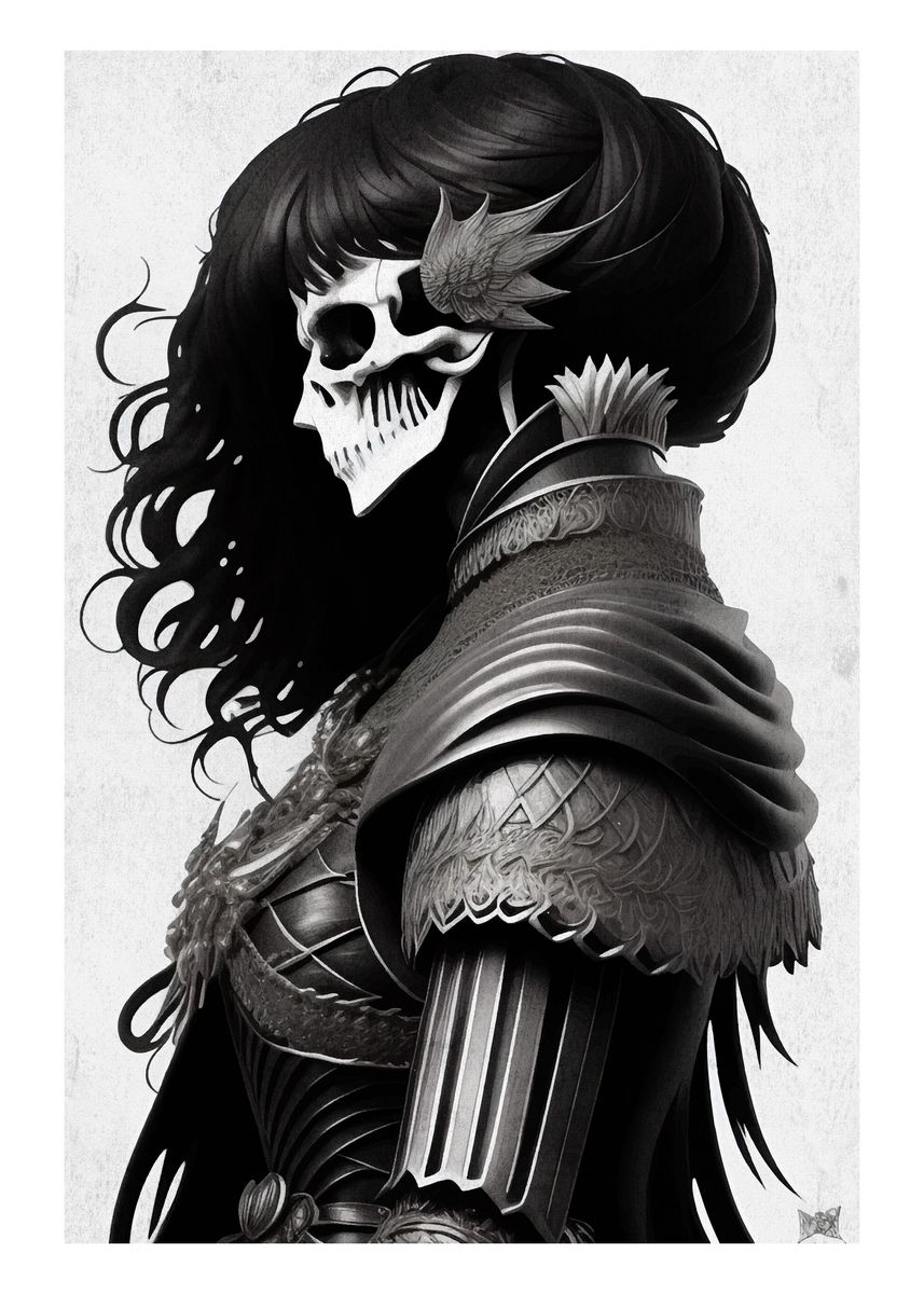 'skull' Poster, picture, metal print, paint by riyadi elyas rahmadi ...