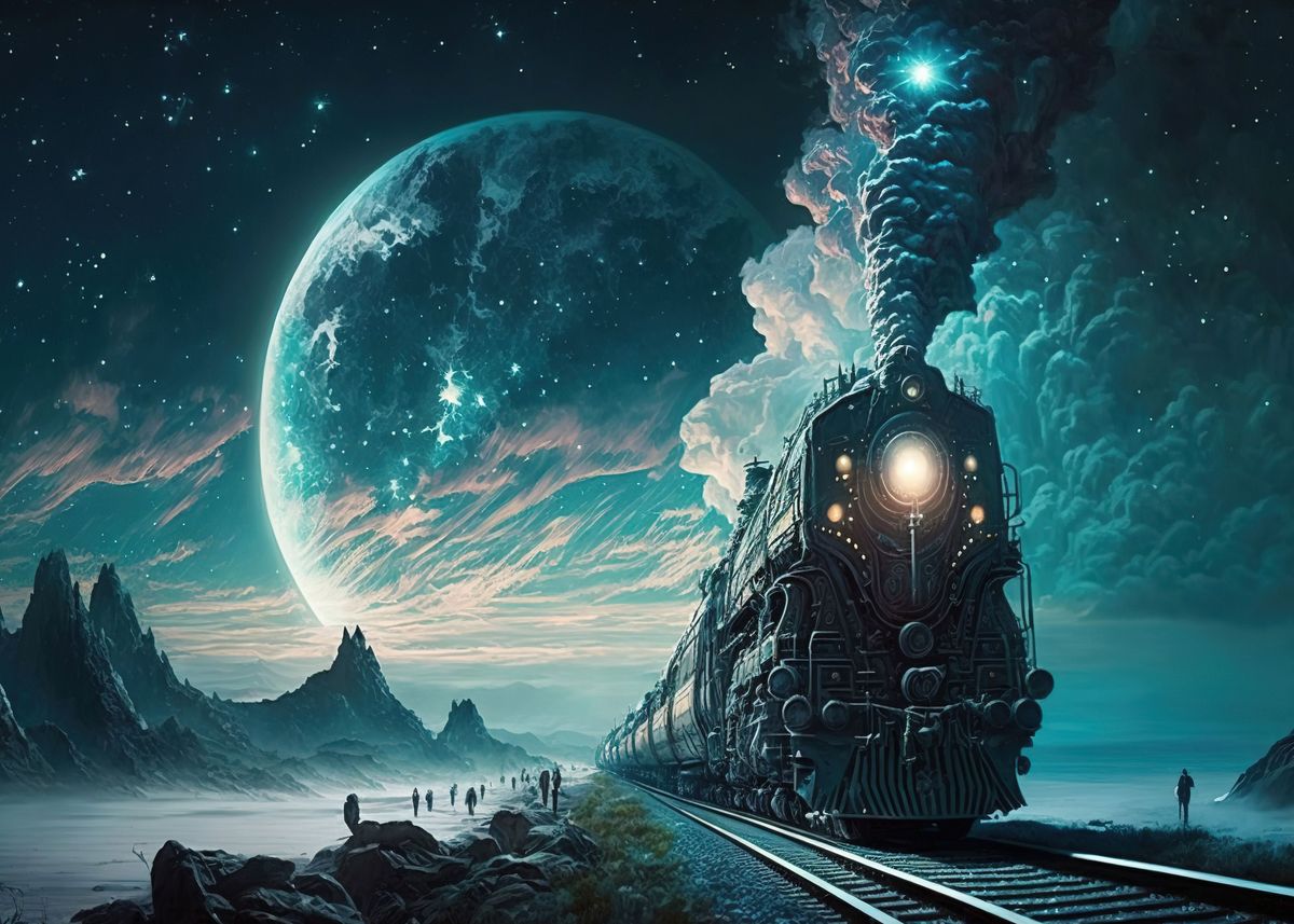 'Moon' Poster by isy31 aisy | Displate