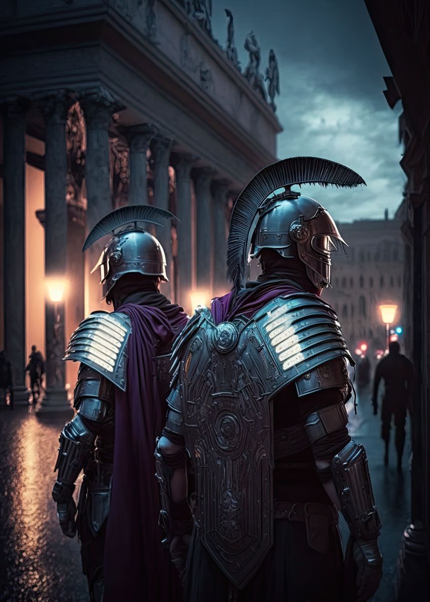 'Aeternum Vigiles 2' Poster, picture, metal print, paint by Ad AstrART ...