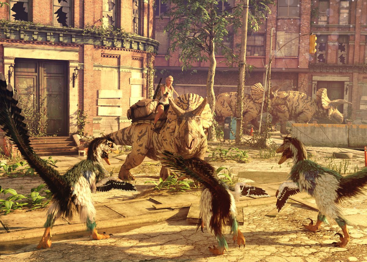 'Raptor hunting ' Poster by Gigi Bgm | Displate