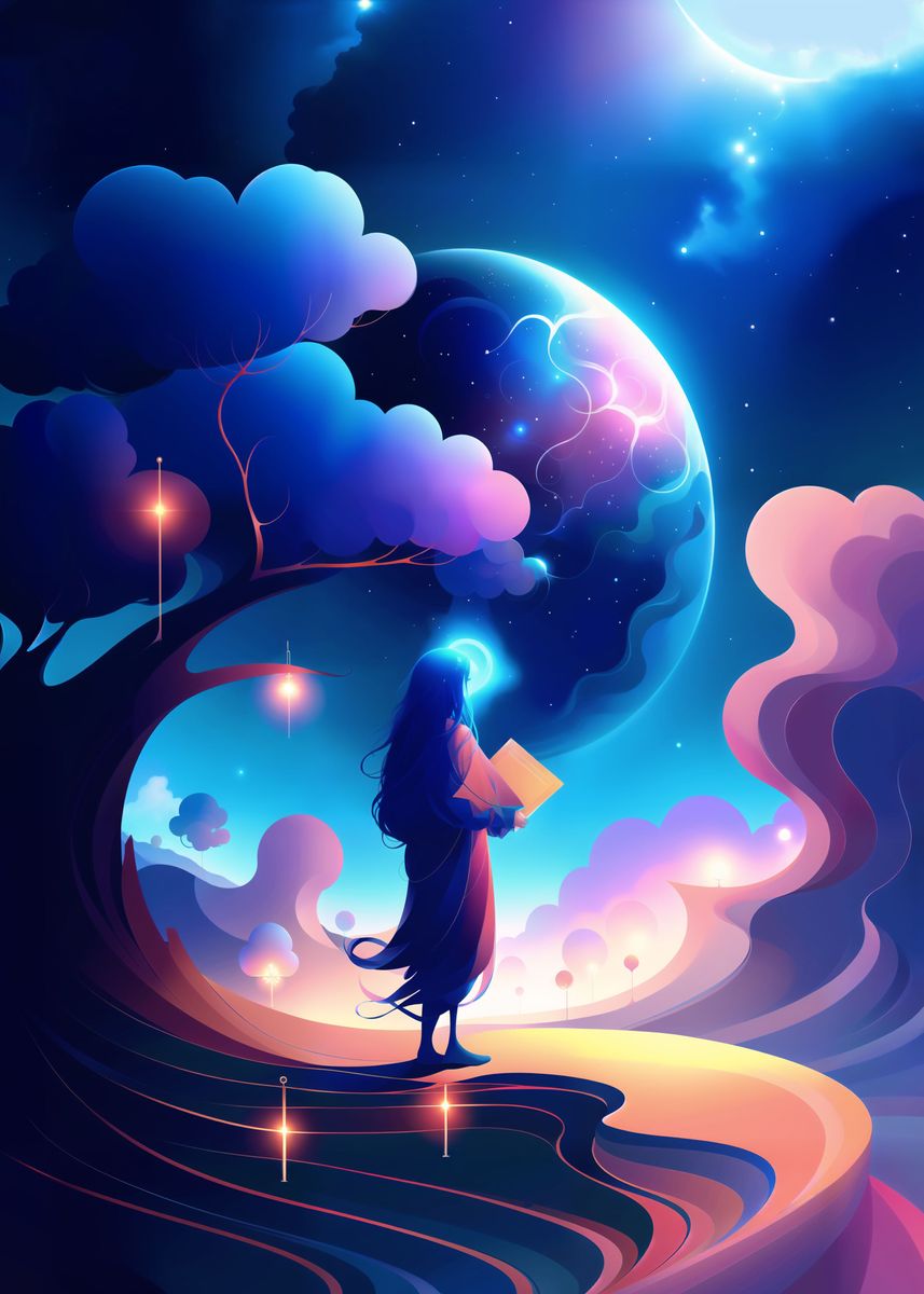 'Messenger' Poster by Machine Delusions | Displate