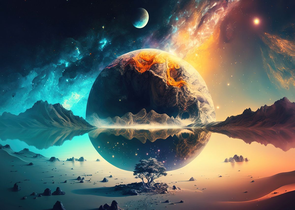 'Moon' Poster by Love104 Art115 | Displate