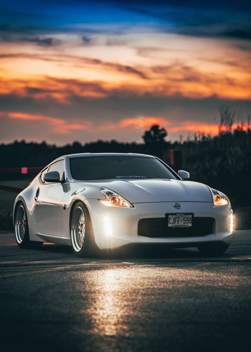 'Nissan' Poster, picture, metal print, paint by Wolf Einstein | Displate