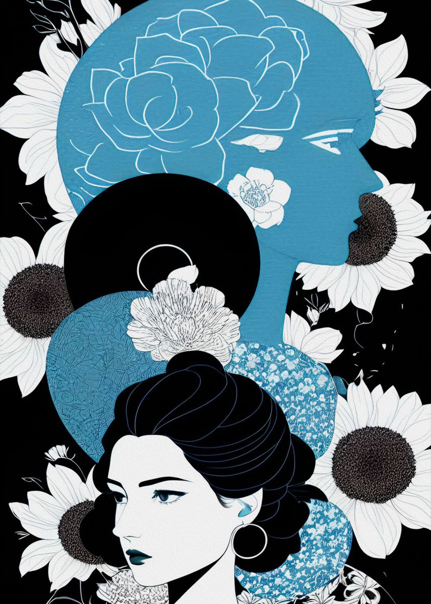 'My Dreamy Shadow' Poster, picture, metal print, paint by MONLart ...