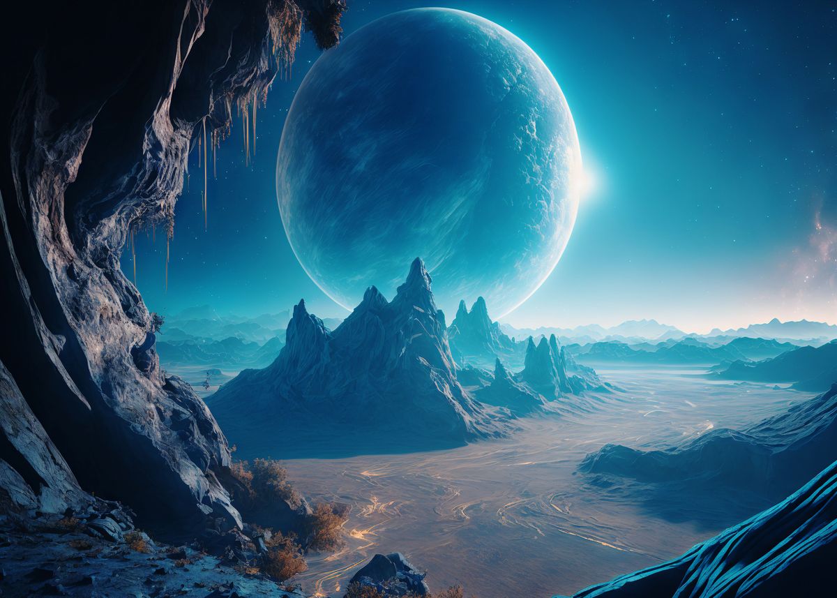 'Moon' Poster by isy31 aisy | Displate