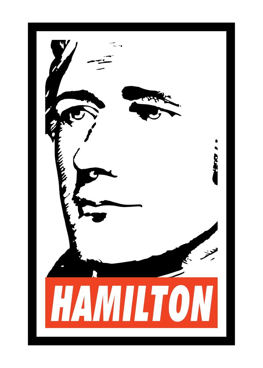 'Alexander Hamilton' Poster, picture, metal print, paint by Filip ...