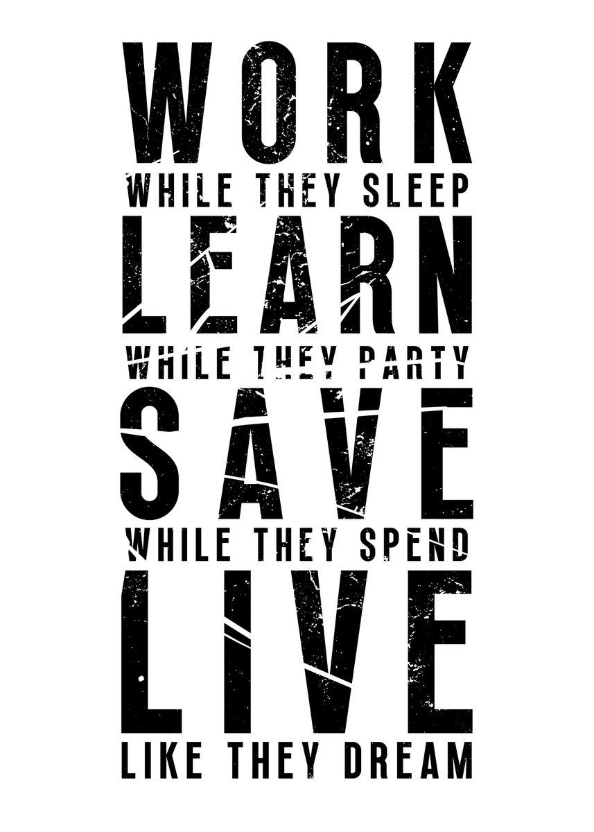 'Business Motivation' Poster, picture, metal print, paint by Yess ...