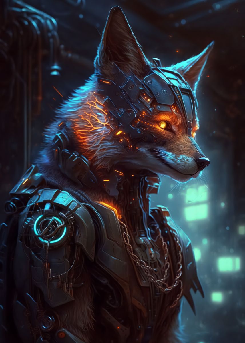 'F10 Shadowfox Elite' Poster by Pixaverse | Displate