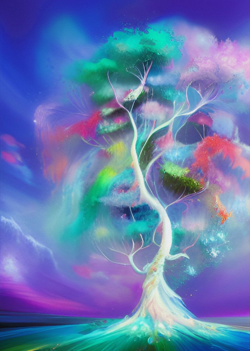 'The Tree of Purity' Poster by MONLart | Displate