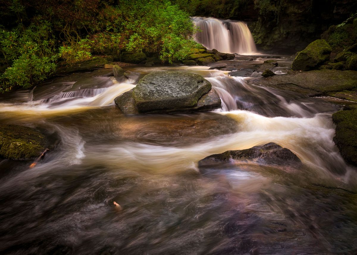 'The Clydach River' Poster by Leighton Collins | Displate