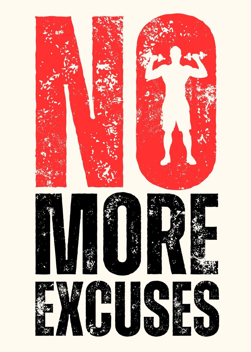 'Gym Motivation' Poster, picture, metal print, paint by Yess | Displate