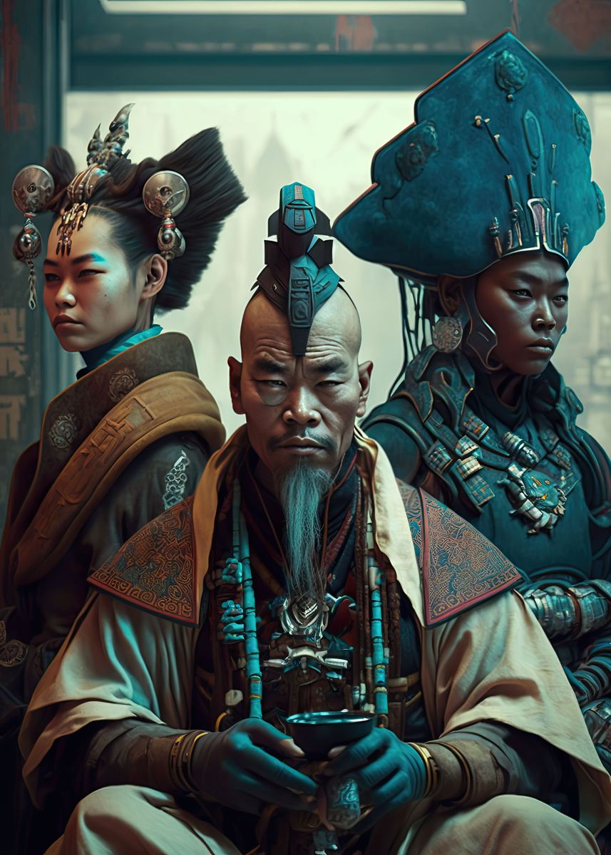 'Nova Nomads family' Poster by Ad AstrART | Displate