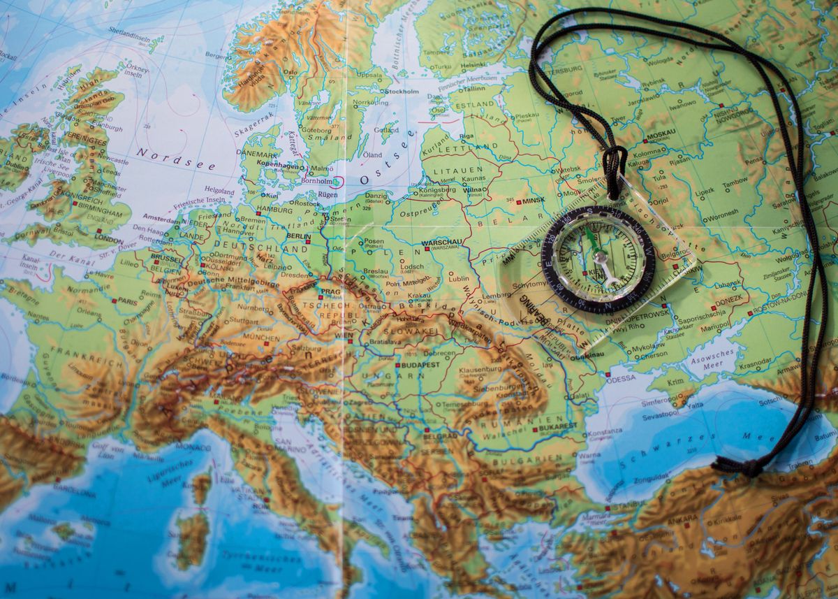 'Maps Poster ' Poster by Famous City | Displate