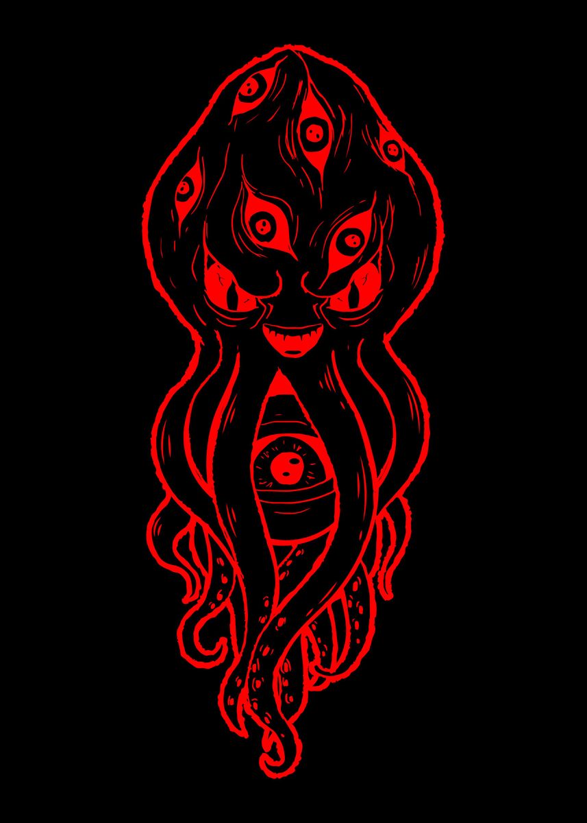 'Cryptidcore Aesthetic' Poster by AestheticAlex | Displate