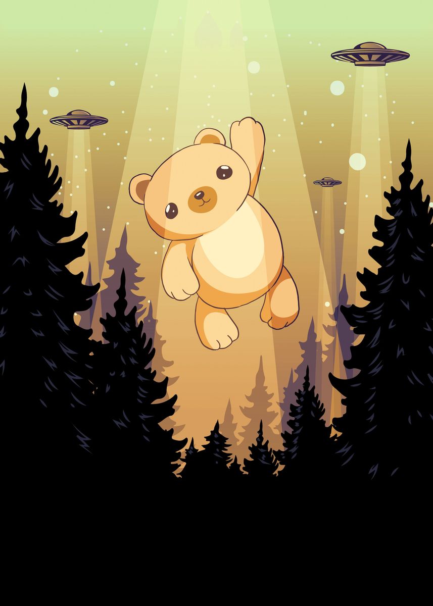 'Cryptidcore Aesthetic' Poster, picture, metal print, paint by ...