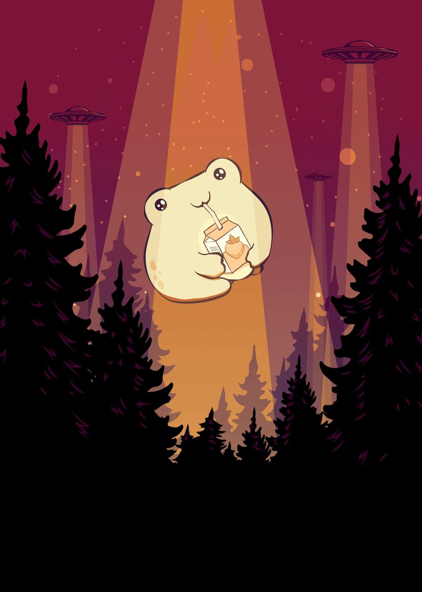 'Cryptidcore Aesthetic' Poster, picture, metal print, paint by ...