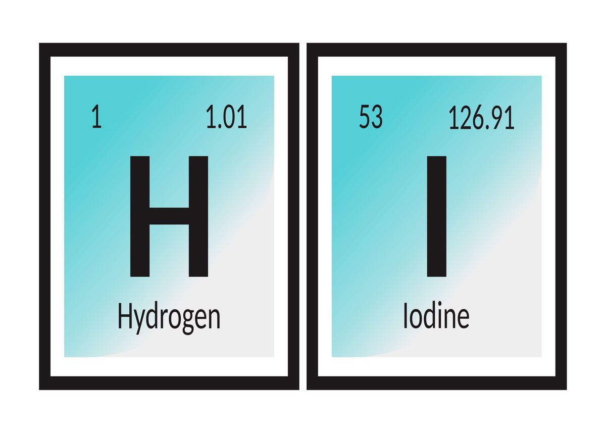 'Hi Elements' Poster by Maozva | Displate