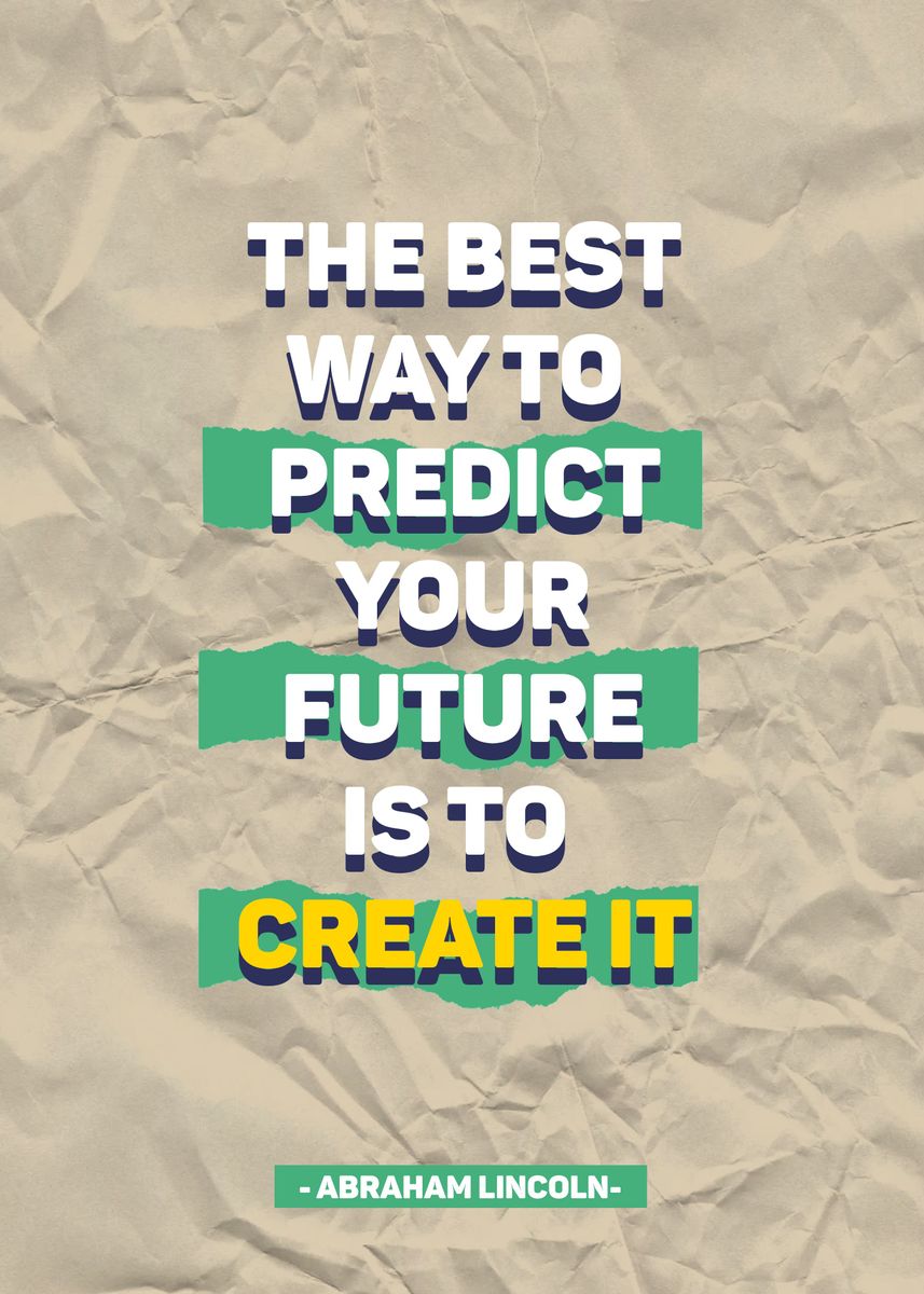 'Abraham Lincoln Quotes' Poster, picture, metal print, paint by V ...