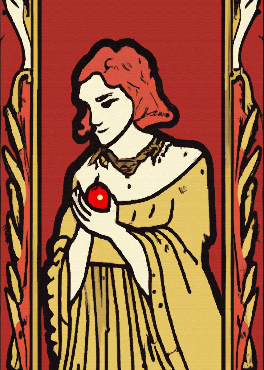 'Temperance' Poster, picture, metal print, paint by Marek Czelejewski ...