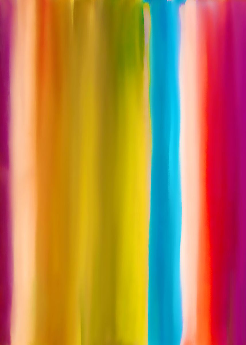 'Zoom Painting' Poster, picture, metal print, paint by Bruce Stanfield ...