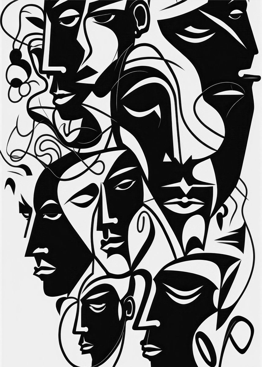 'Interconnected' Poster, picture, metal print, paint by Artyst Box ...