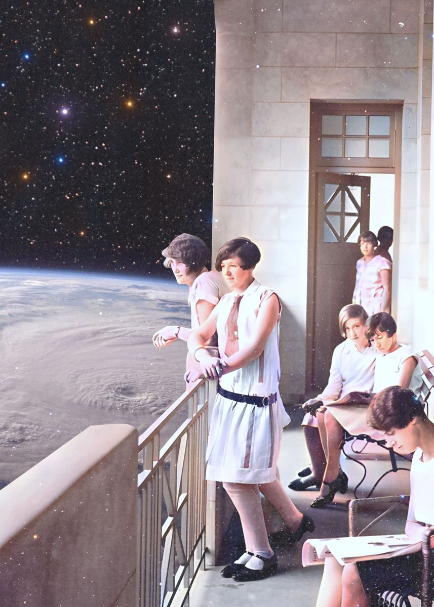 'Exploring New Horizons' Poster, picture, metal print, paint by Elysian ...