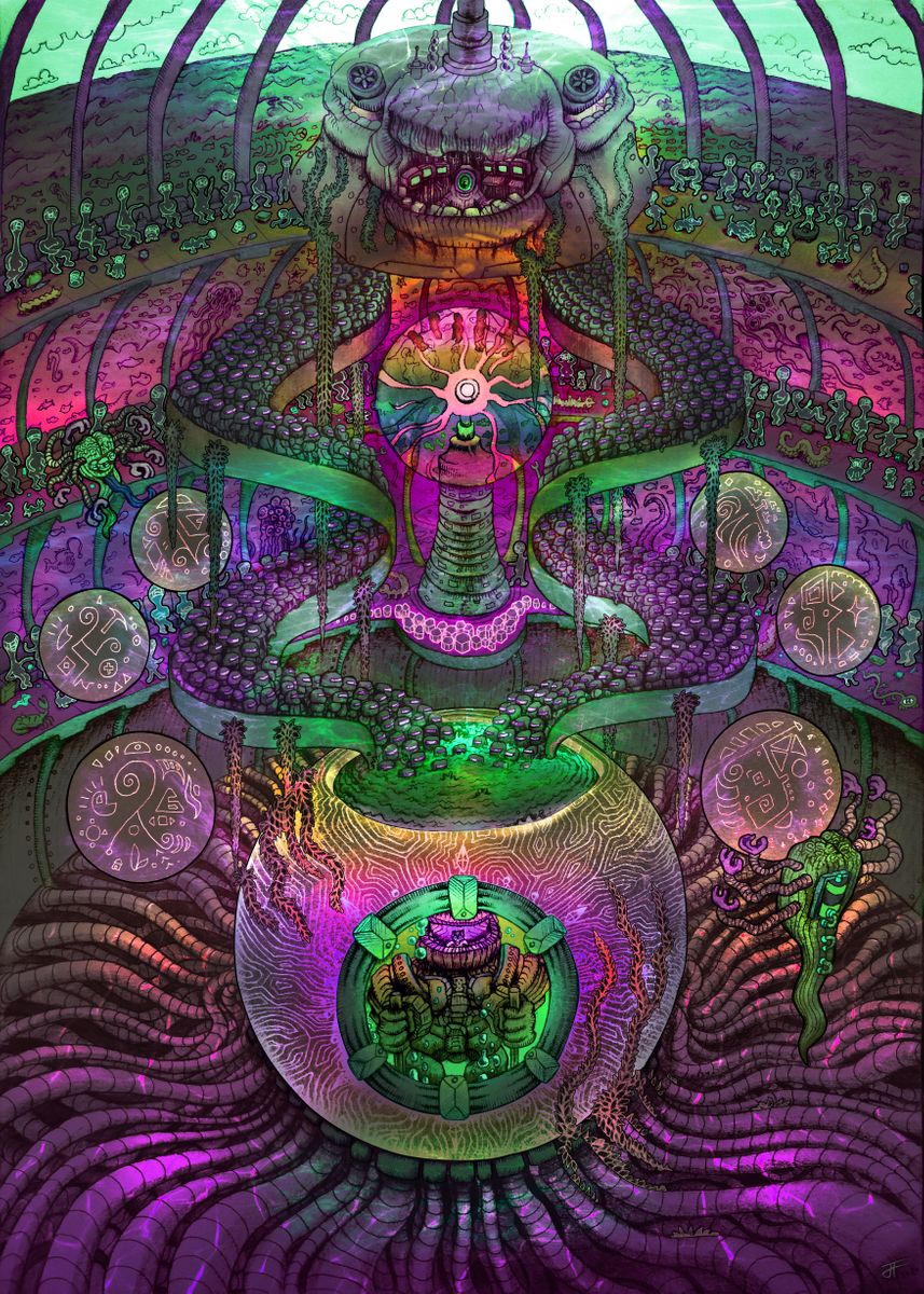 'Mastermind' Poster, picture, metal print, paint by jamesfletcherdesign ...