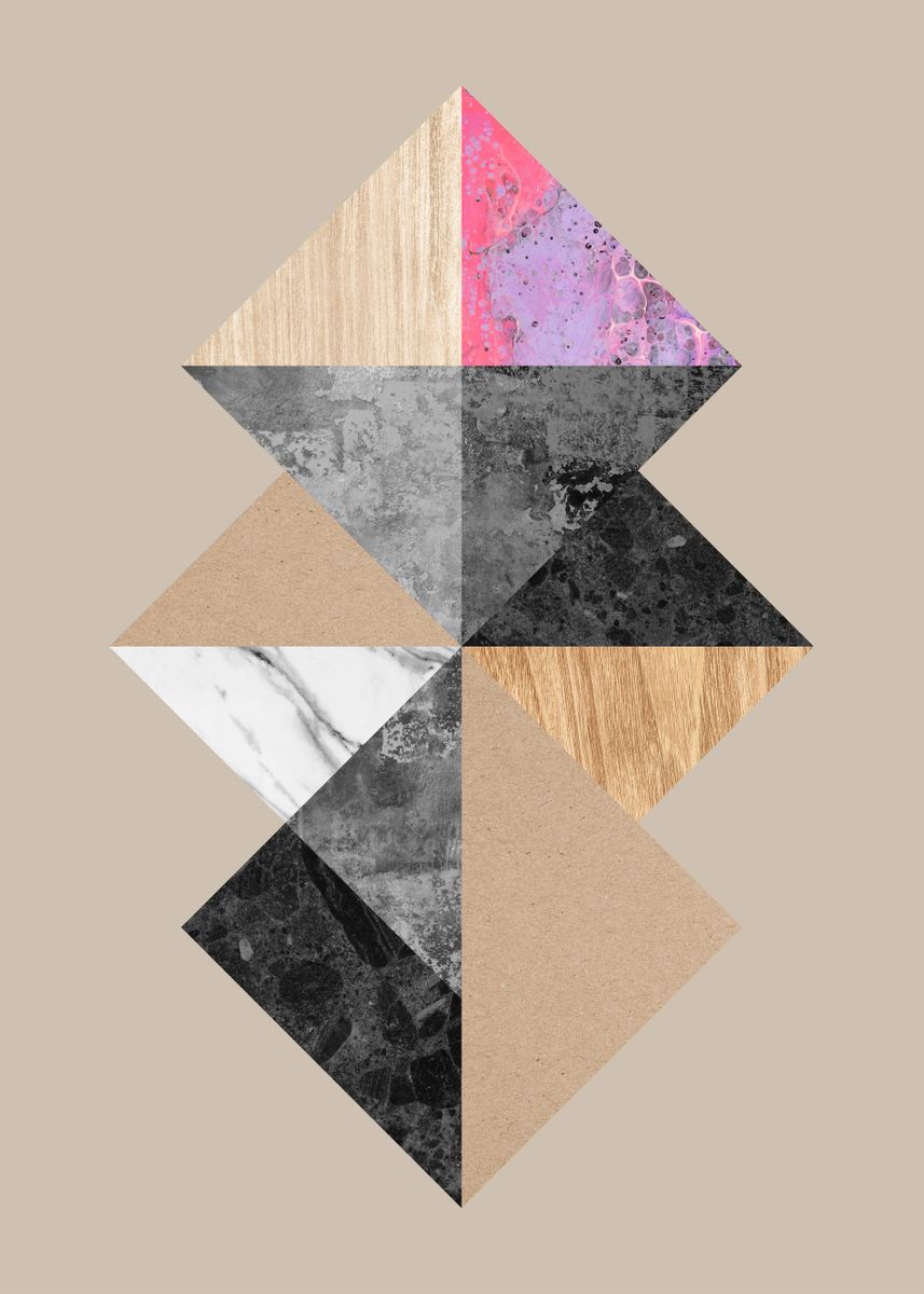 'Collage A3' Poster, picture, metal print, paint by Vitor Costa | Displate