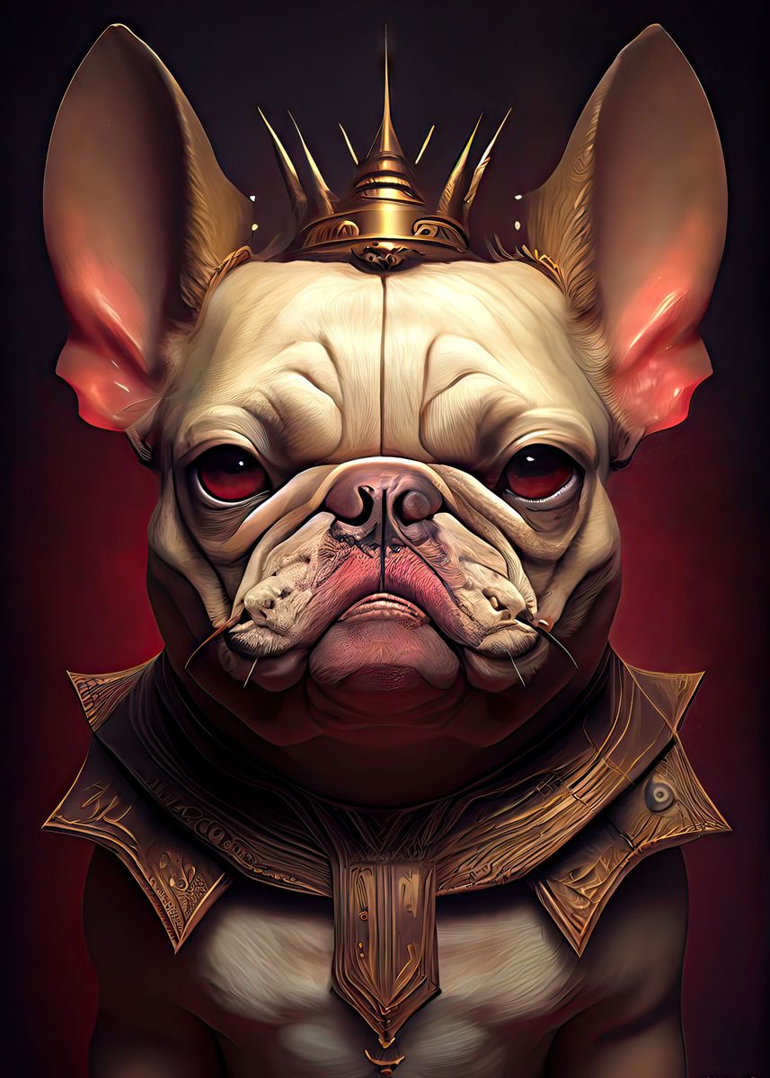 'The Demon Dog 2' Poster, picture, metal print, paint by Kingdom of the ...