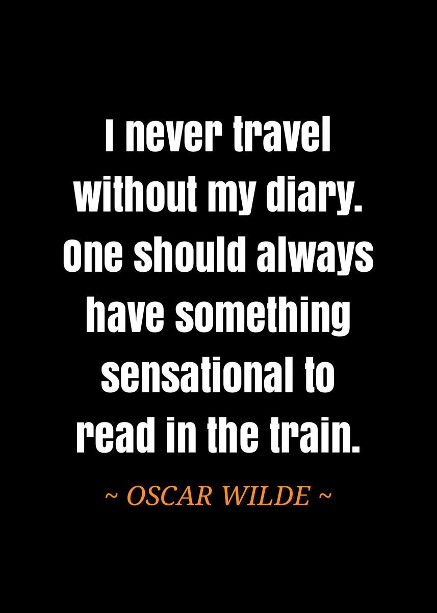 'quote oscar wilde ' Poster by ocill | Displate
