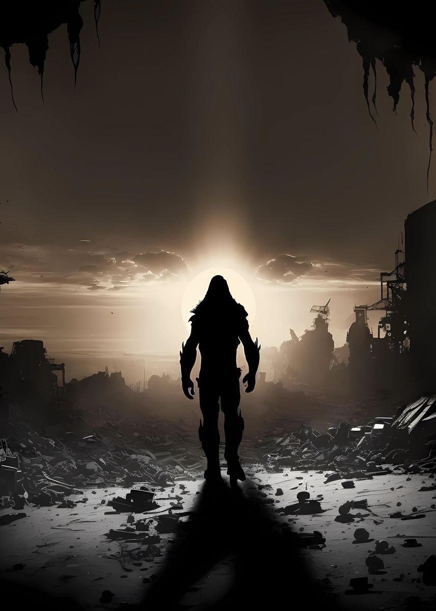 'Dark Apocalypse' Poster by JLD Designs | Displate