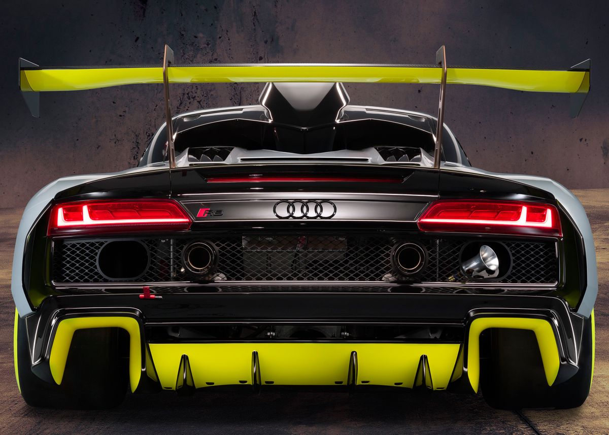 'Audi R8 LMS' Poster by Monster Car | Displate