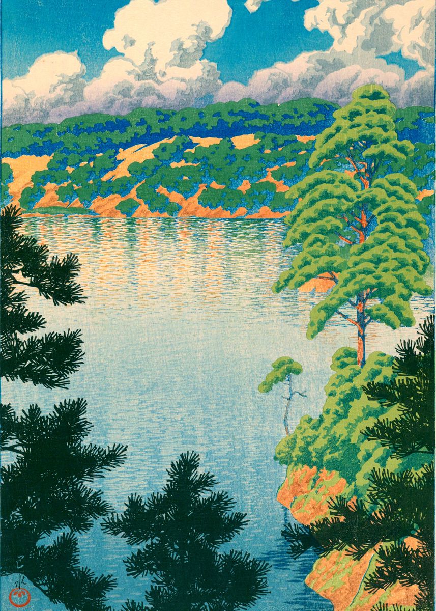 'Kawase Hasui Landscapes' Poster, picture, metal print, paint by ...