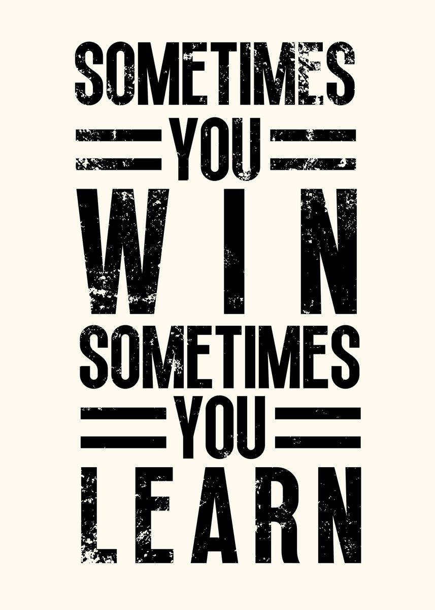 Motivational Quote Poster Picture Metal Print Paint By Yess Displate