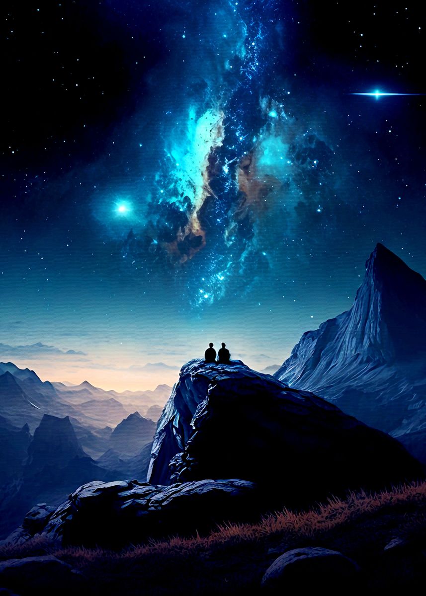 'Fantasy Landscape' Poster, picture, metal print, paint by Romos Xavi ...