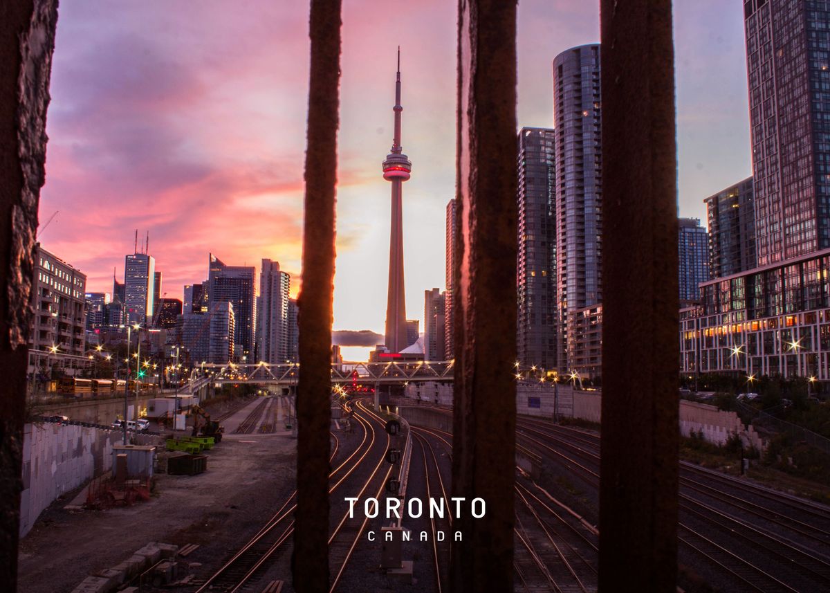 'Toronto ' Poster by Travel Addict | Displate