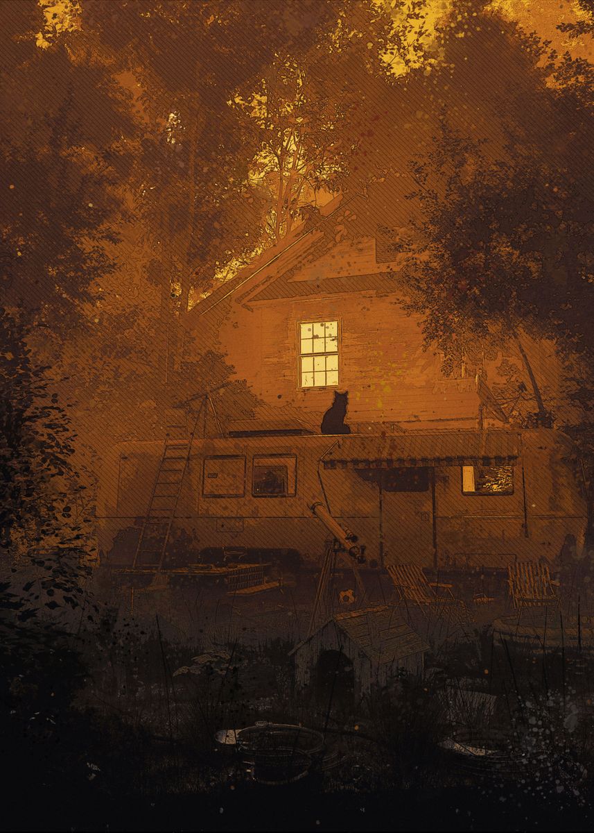 'Fable' Poster, picture, metal print, paint by Heynotsonn | Displate
