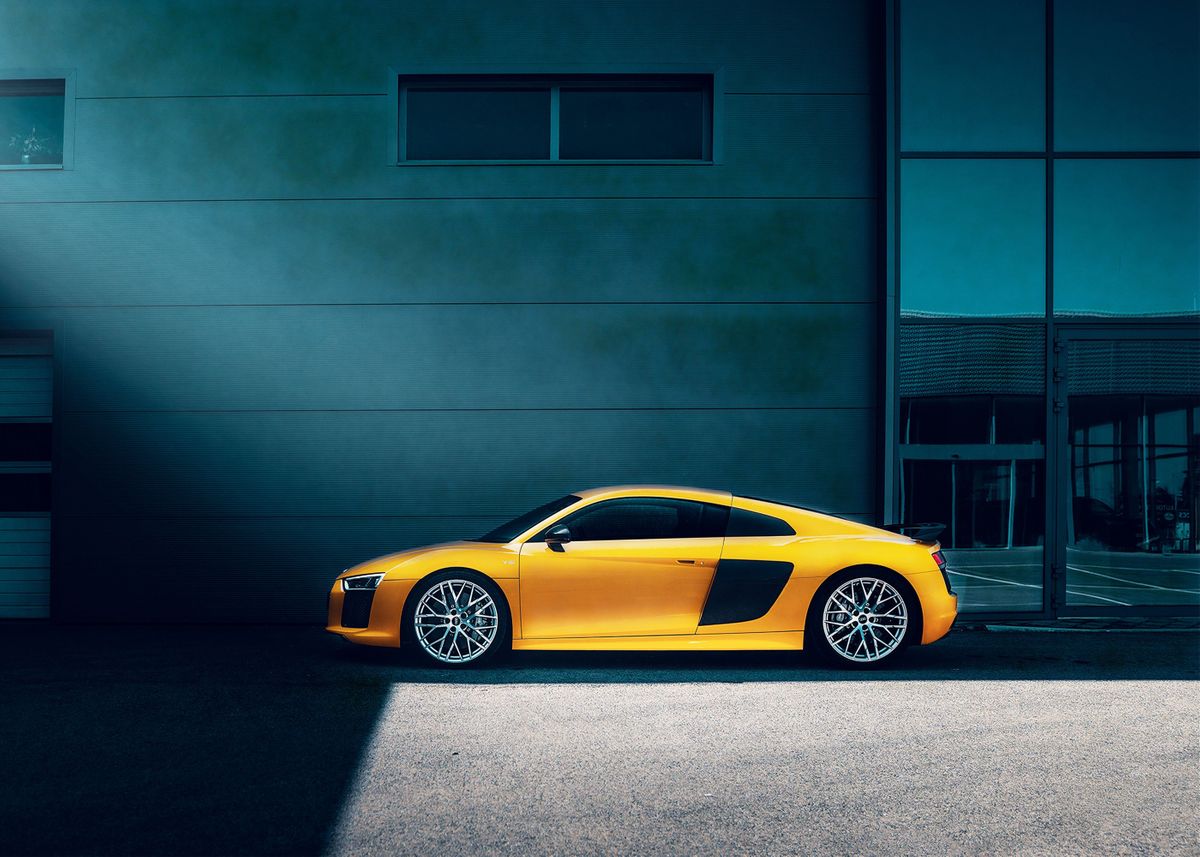 'Audi R8' Poster by Monster Car | Displate