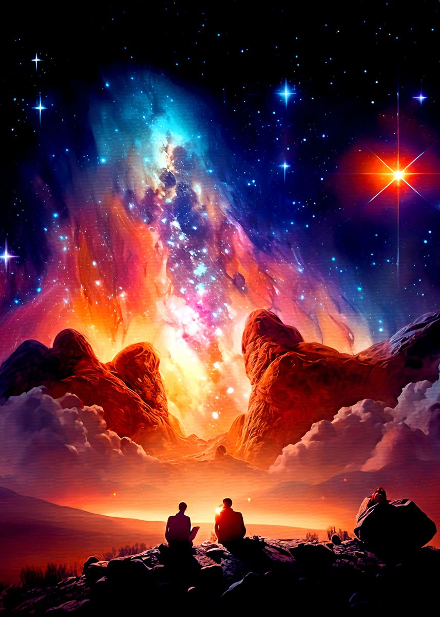 'Fantasy Landscape' Poster, picture, metal print, paint by Romos Xavi ...