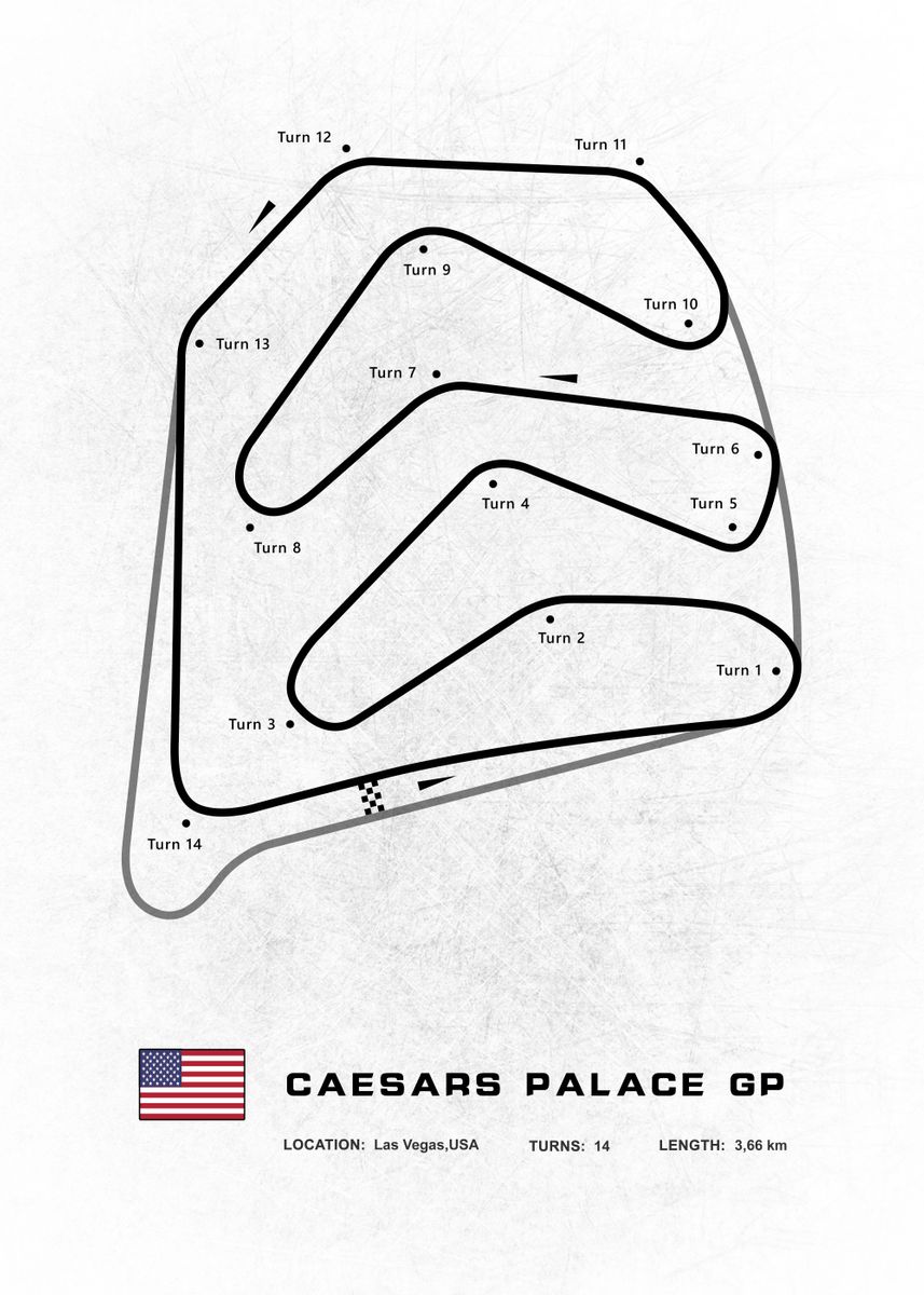 'Caesars Palace' Poster, picture, metal print, paint by Faissal Thomas ...