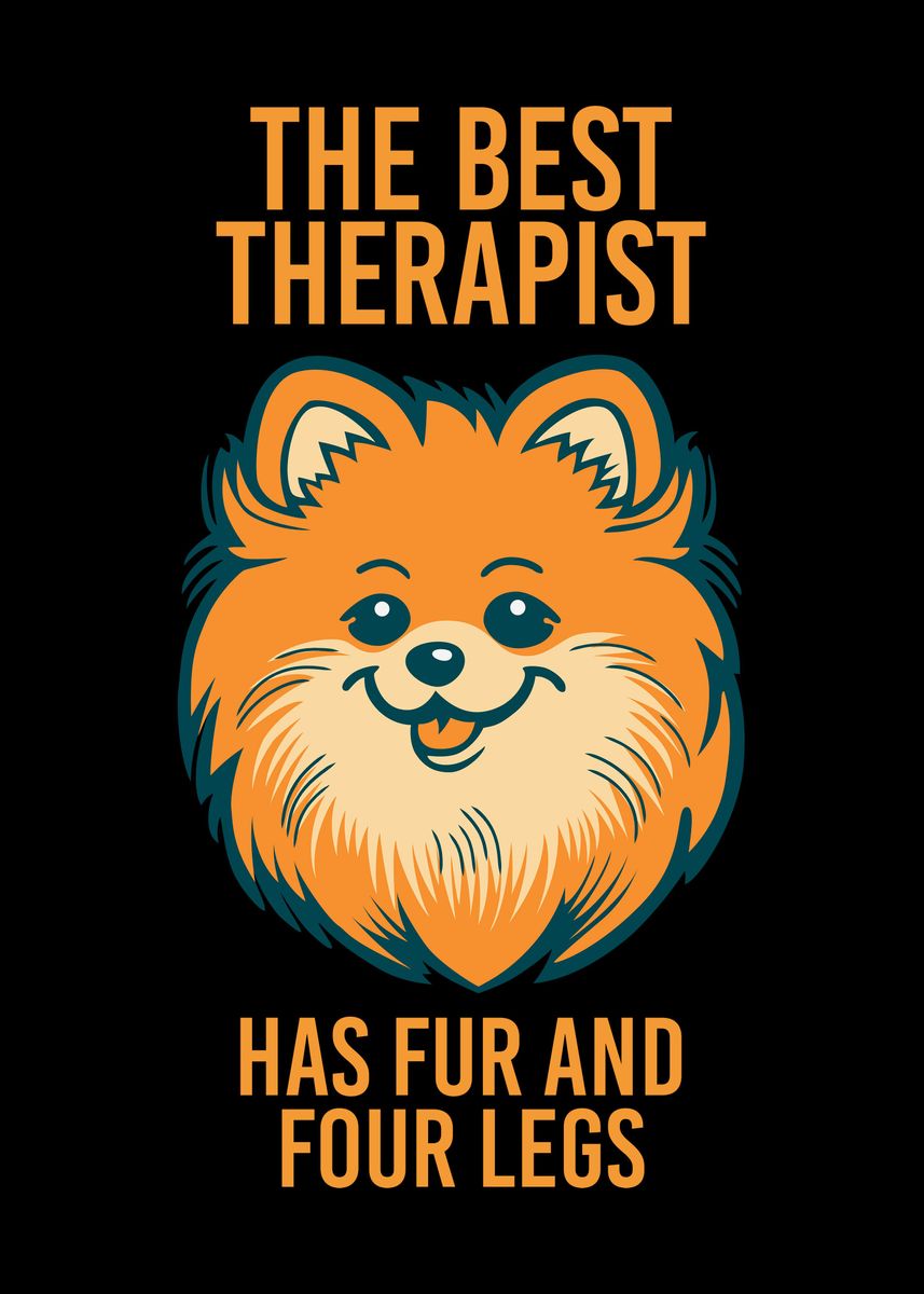 'The Best Therapist' Poster, picture, metal print, paint by Ba Ab ...