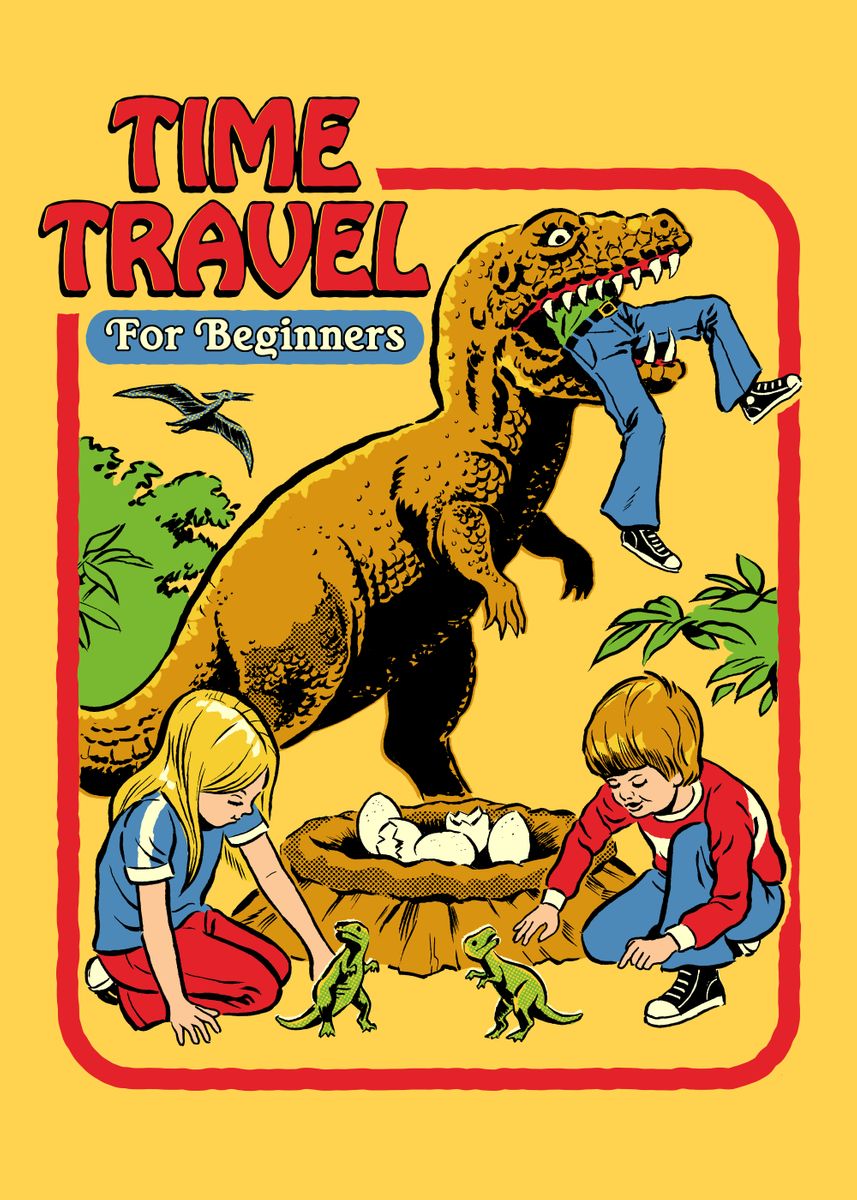 'Time Travel' Poster, picture, metal print, paint by Steven Rhodes ...