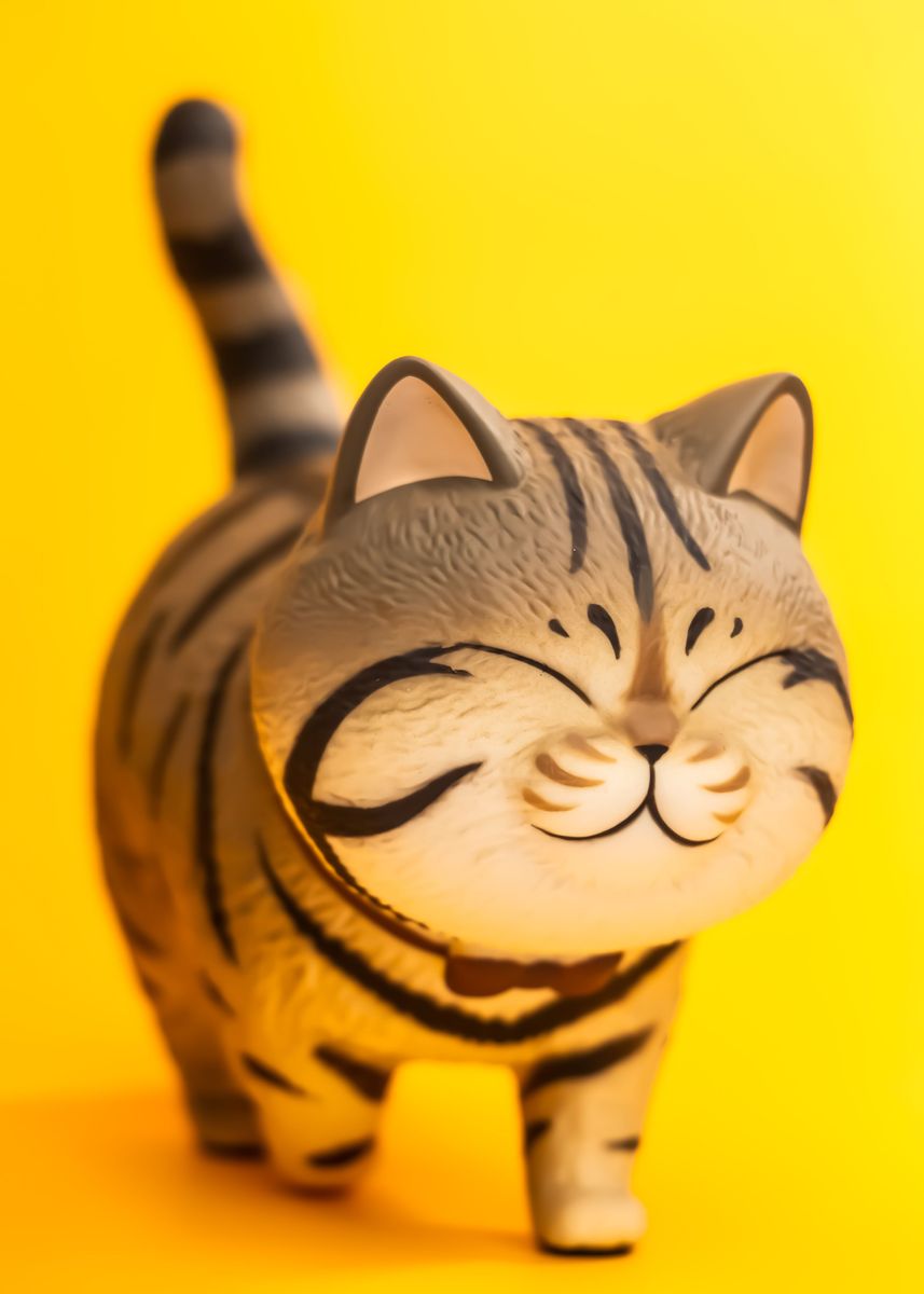 'Tiger animal' Poster, picture, metal print, paint by HANA STUDIO ...
